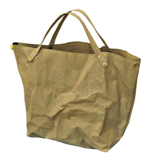 Paper bags made of leather by Makoo will fool you 錯覚確実！革の常識を覆したMakooの ...